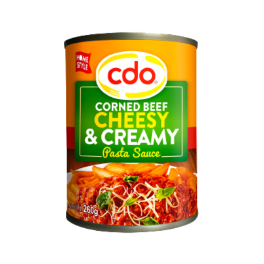 CDO Corned Beef Cheesy And Creamy Pasta Sauce 260g