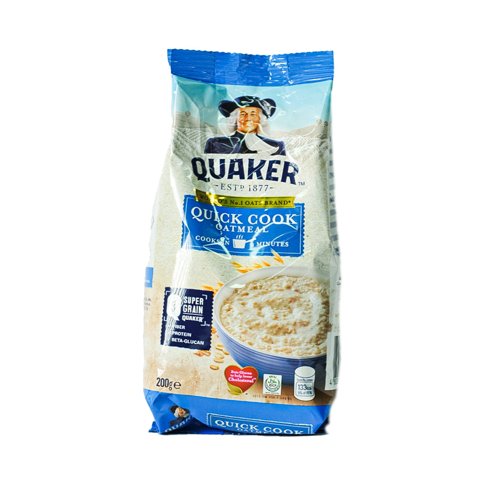 Quaker Quick Cook Instant Oatmeal 200g