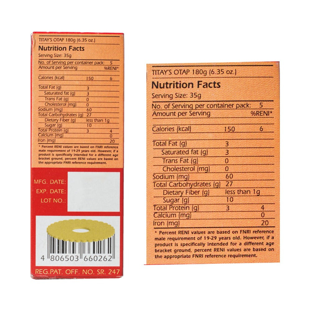 Titay's Otap Special Small 180g