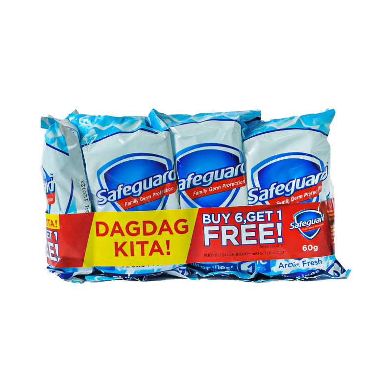 Safeguard Bar Soap Arctic Fresh 60g x 7's