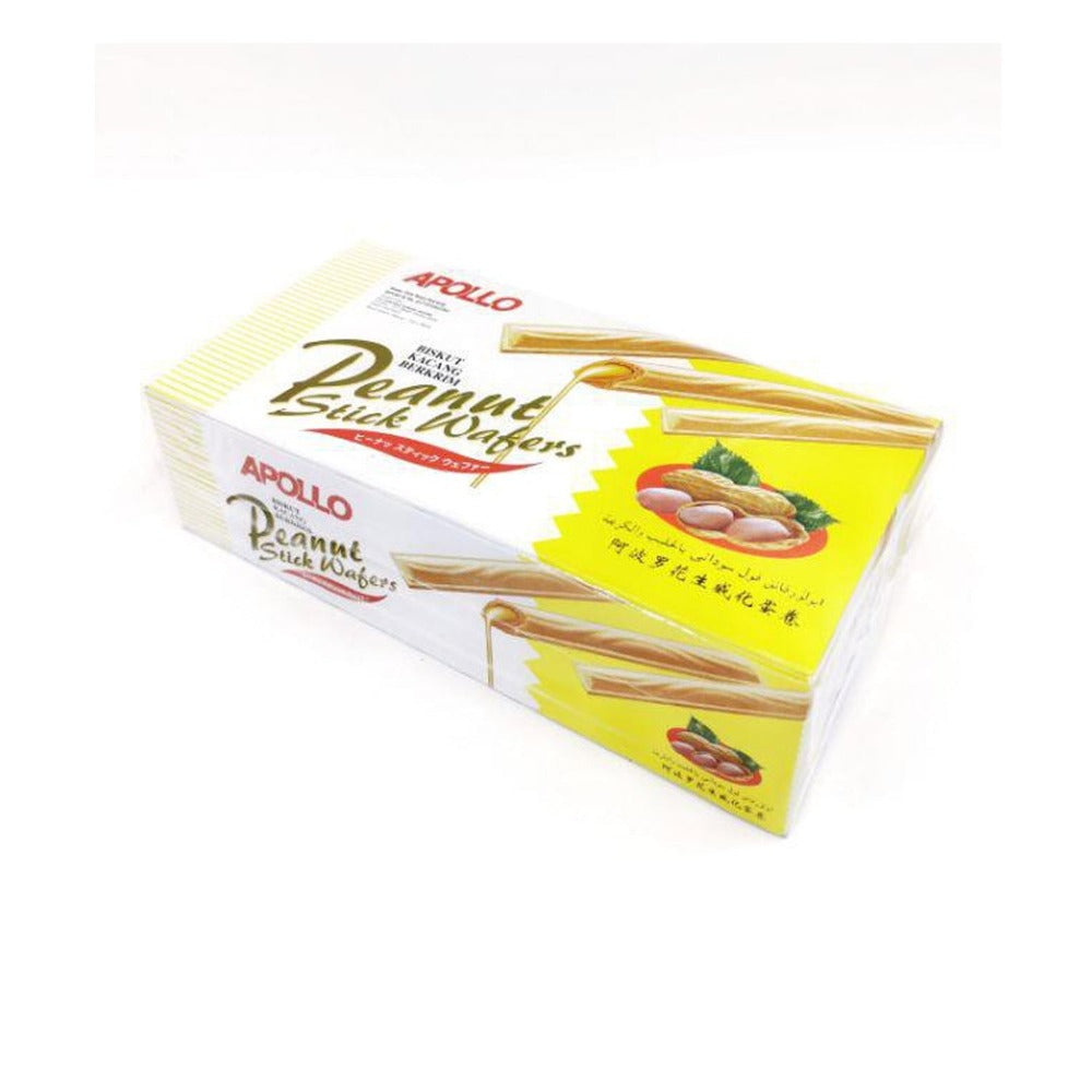 Apollo Wafers Stick Peanut 11g x 30's