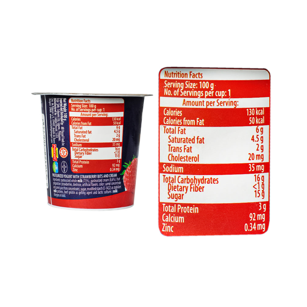 Creamy Delight Yogurt Thick and Creamy Strawberry 100g