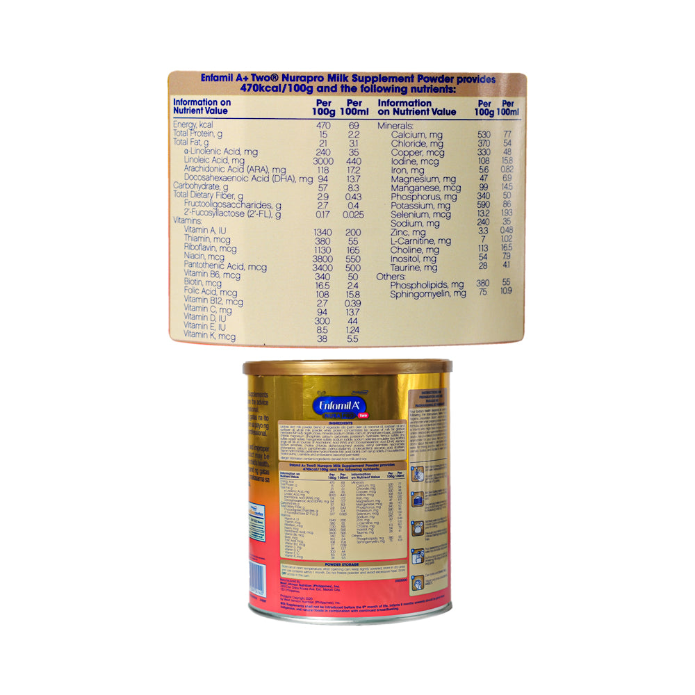Enfamil A+ Two NuraPro Milk Supplement 6-12 Months 850g