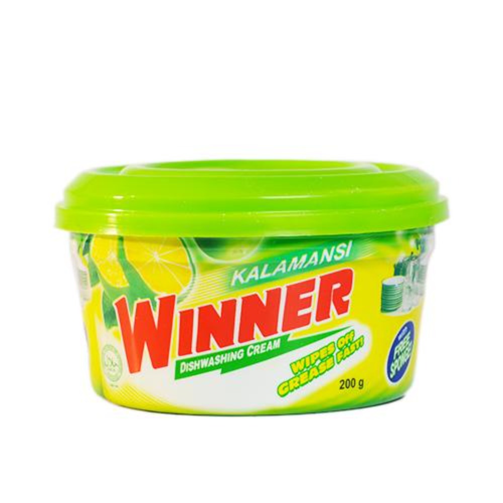 Winner Detergent Cream Cup Kalamansi 200g